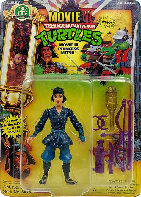 Teenage Mutant Ninja Turtles Playmates Movie Iii Princess Mitsu