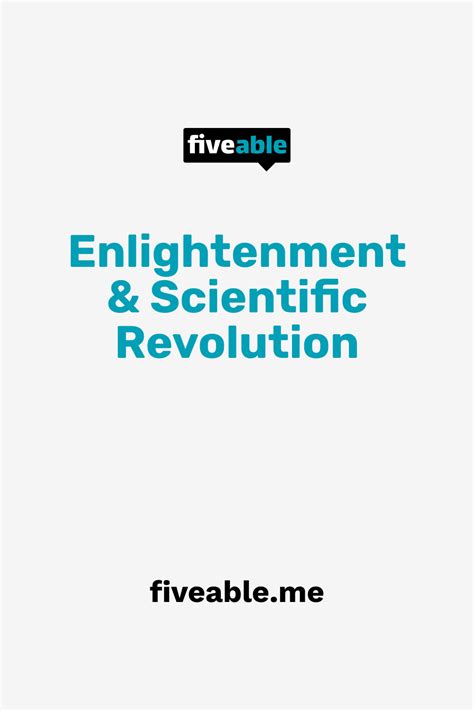 Ap Euro Enlightenment Scientific Revolution Artofit