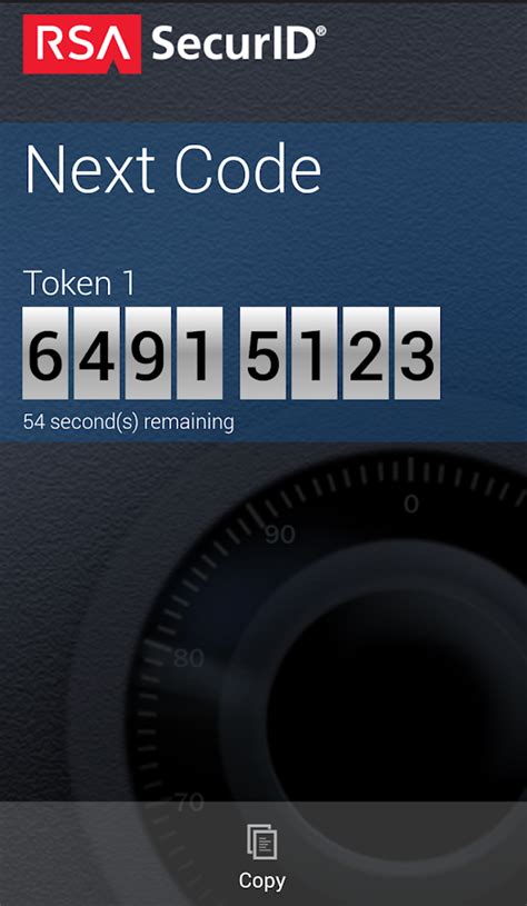 Rsa Securid Software Token Screenshot Rsa Securid Software Token Screenshot