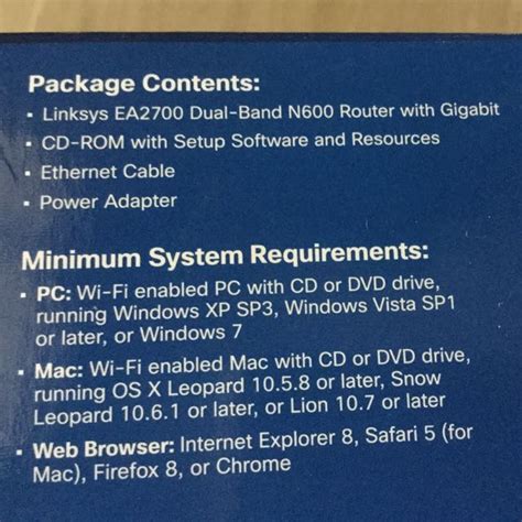 Linksys Wireless Router Ea2700 Computers And Tech Desktops On Carousell