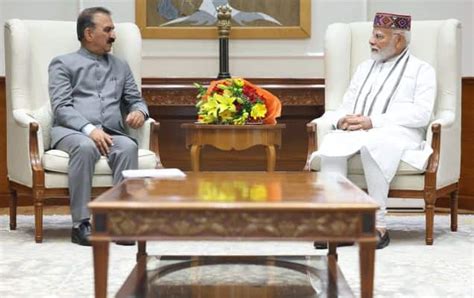 Himachal Pradesh Cm Calls On Pm