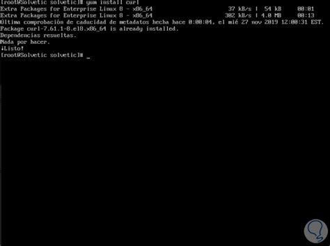 Cómo instalar cURL en Linux Solvetic