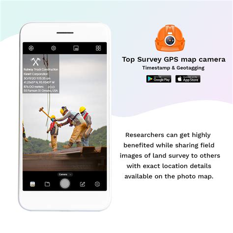 Using The Top Survey Gps Map Camera Timestamp And Geotagging Application Creating File Names Is
