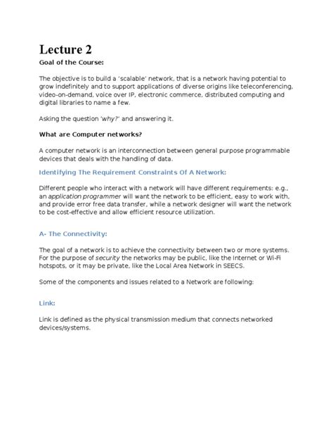 computer networks lecture notes pdf network socket internet protocol suite