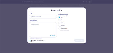 Classdojo Virtual Classroom Neil Squire