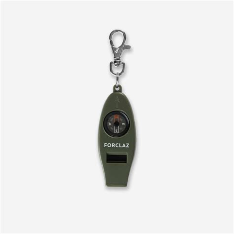 50 Multi Purpose Whistle And Orienteering Compass Khaki