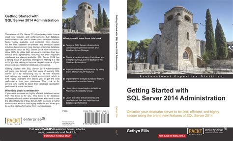 Buy Getting Started With Sql Server 2014 Administration Online ₹599 From Shopclues