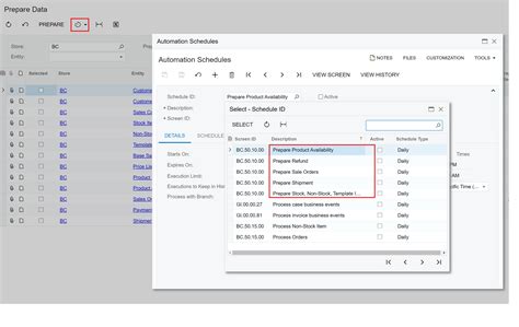 Default Automation Schedules Community