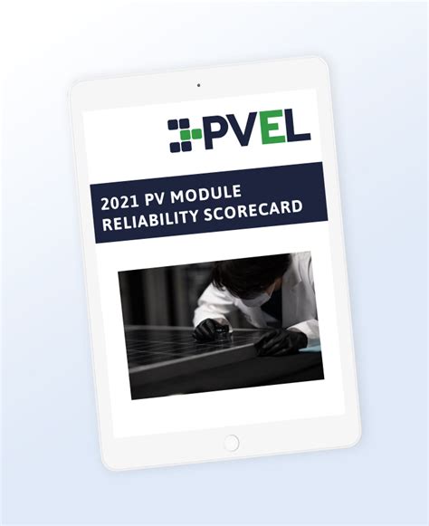 Download The 2021 Pv Module Reliability Scorecard
