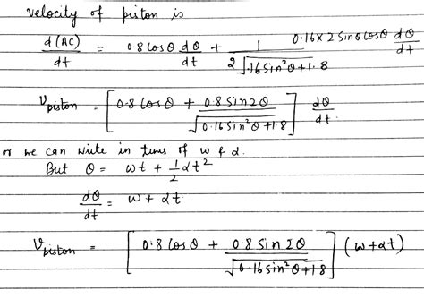 Solved Rigid Body Dynamics Past Paper Question A The Equations For