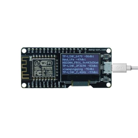 d duino v3 esp8266 esp12f 0 96 oled display modulo wifi iot arduino