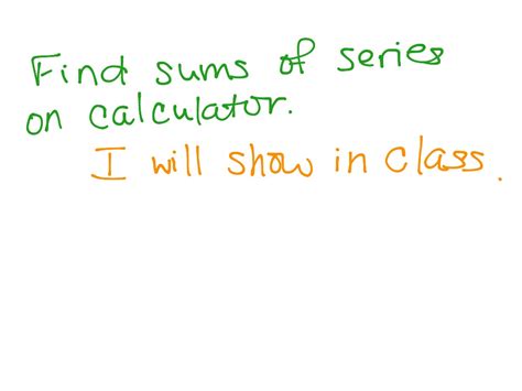 9 4 Math Precalculus Sequences And Series Showme