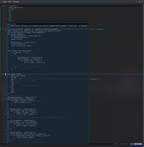 Neovide Hover Popup Overflows The Window Edge To The Rightbottom And Not Staying Within Window