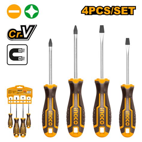 Ingco Screwdriver Set 4 Piece Gimme Online