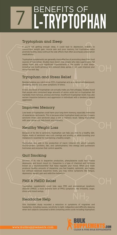 L Tryptophan For Sleep How To Increase Serotonin Side Effects