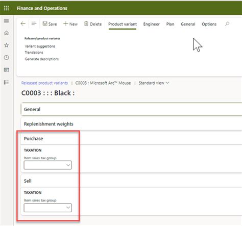 Product Variants Finally With Their Own Sales Tax Groups