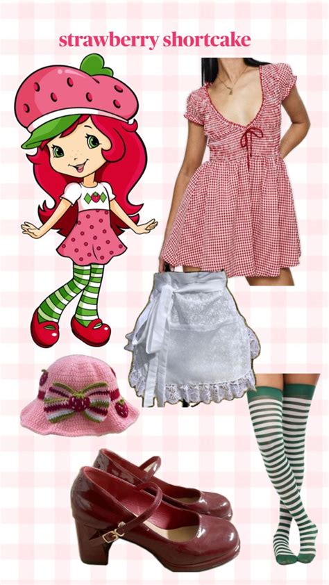 Strawberry Shortcake Costume Inspo Karneval
