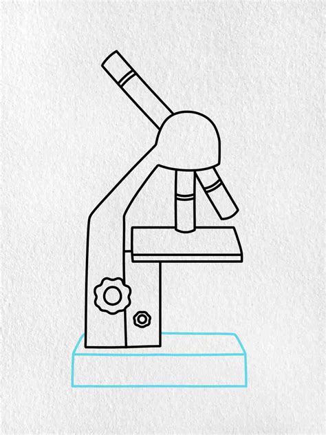 Draw A Microscope Helloartsy