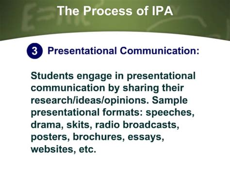 Integrated Performance Assessment Ppt PPTX Educational Assessment