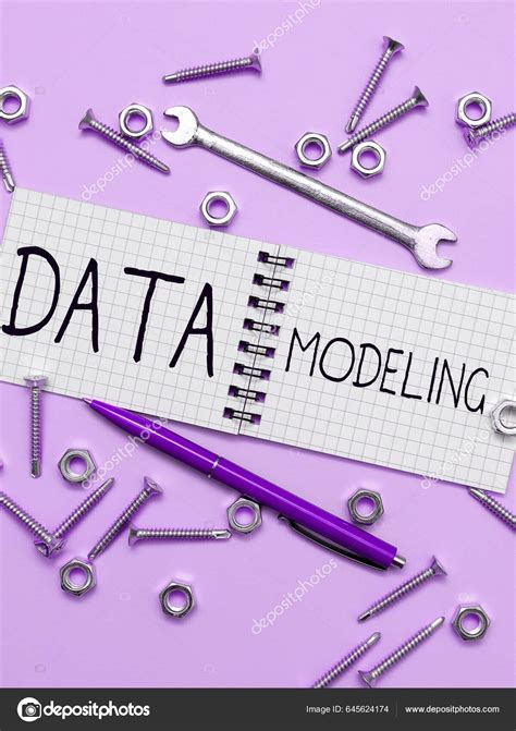 Writing Displaying Text Data Modeling Conceptual Photo Process