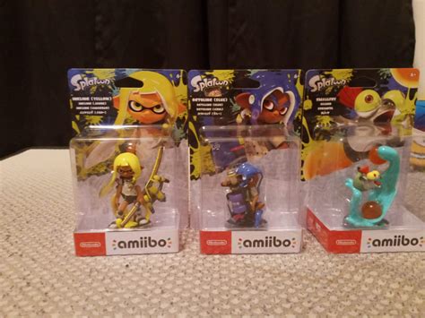 Just Got Lucky At Best Buy Getting The Splatoon Amiibos Today