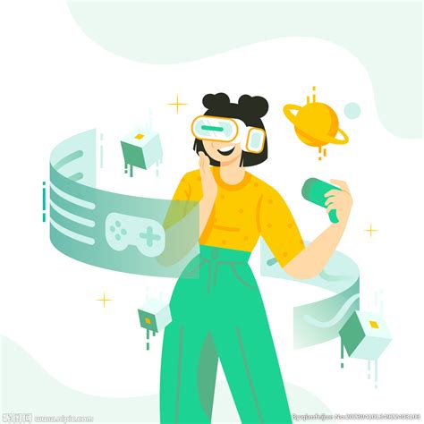 Vr科技人物设计图广告设计广告设计设计图库昵图网