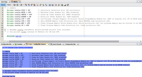 writing your first program with pic microcontroller and setting up