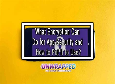What Encryption Can Do For App Security And How To Put It To Use