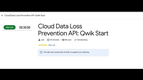 Cloud Data Loss Prevention API Qwik Start Google Cloud Skills Boost Full Solution YouTube