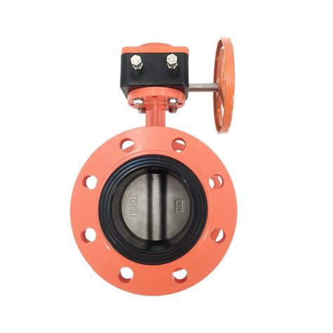 중국 더블 플랜지 타입 버터플라이 밸브 제조 업체 공급 업체 공장 중국산