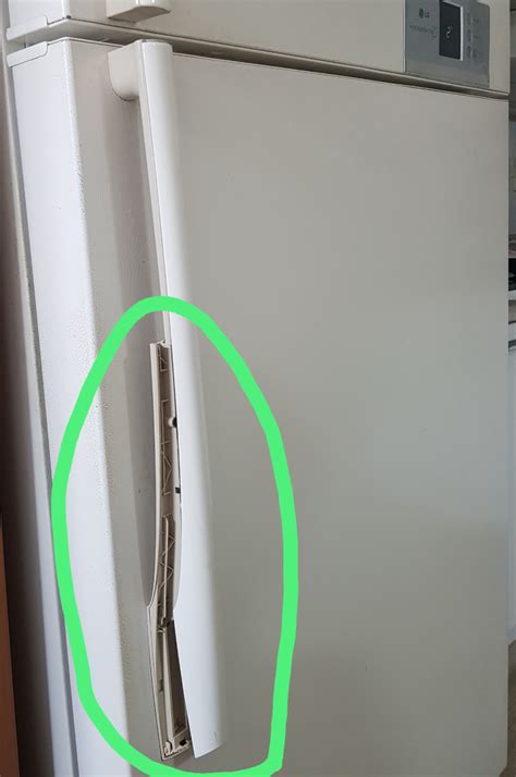 냉장고 문 손잡이 교체 지식in
