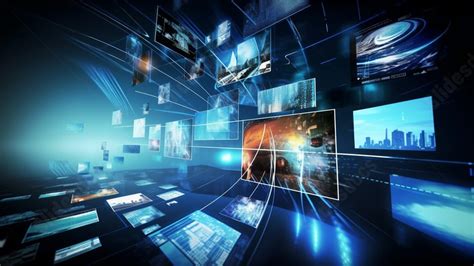 Technology Sense Big Screen Powerpoint Background For Free Download Slidesdocs