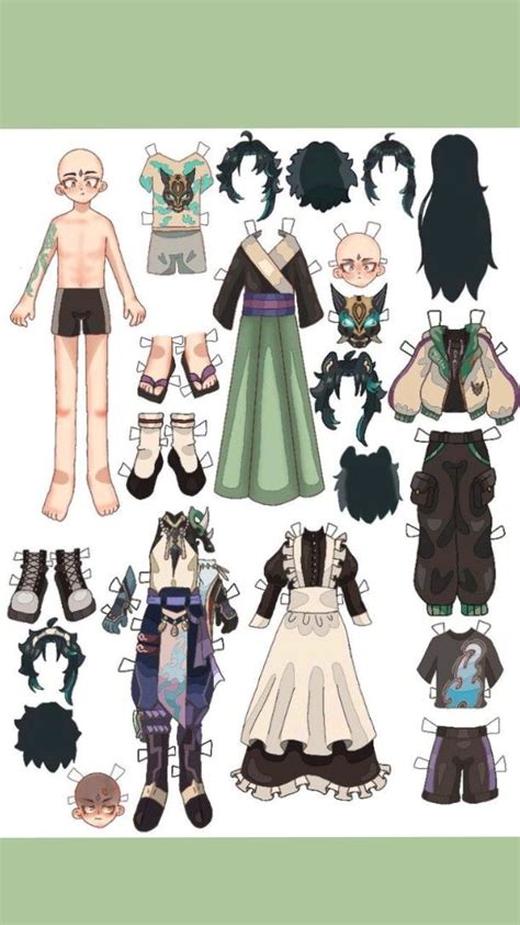 Всех лю Бумажные куклы Куклы Винтажные бумажные куклы