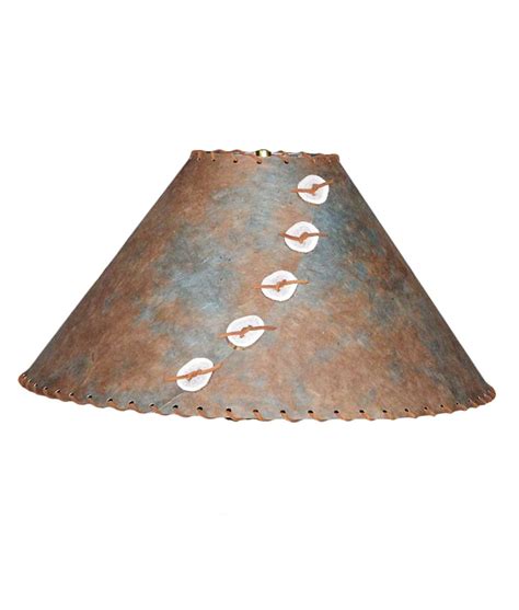 Blue And Rust Lamp Shade Rustic Artistry Blue And Rust Lamp Shade Rustic Artistry