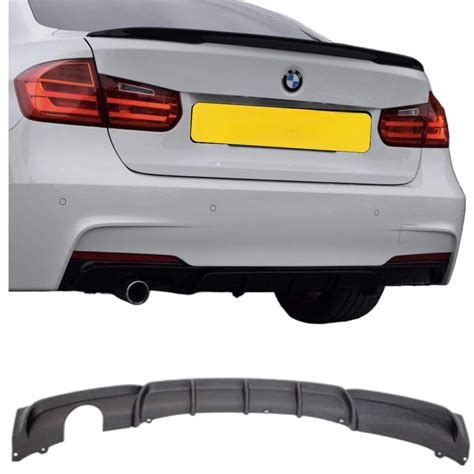 Rear Diffuser Single Exit Fits Bmw F30 F31 3 Series M Sport Ma Stm Styling