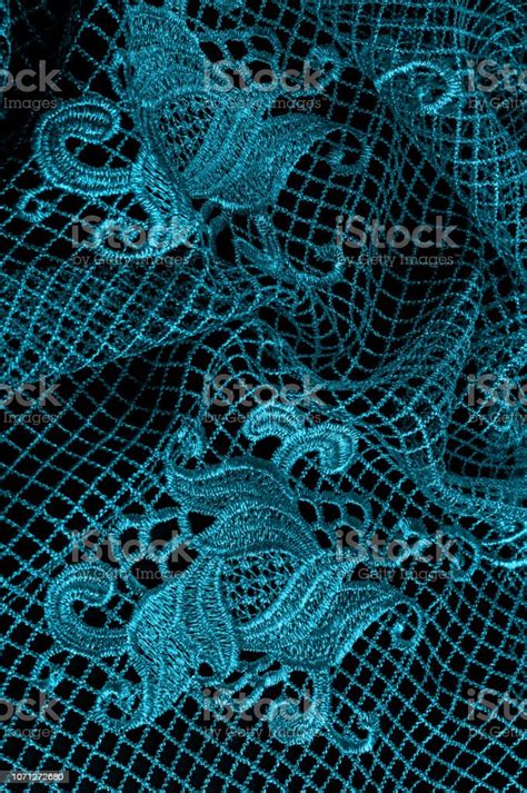 텍스처 패턴입니다 레이스 블루 직물입니다 디자인에 대 한 로얄 블루 레이스 직물 베니스 자 수 레이스 원단 에서 결혼식 우아한 카드 0명에 대한 스톡 사진 및 기타 이미지