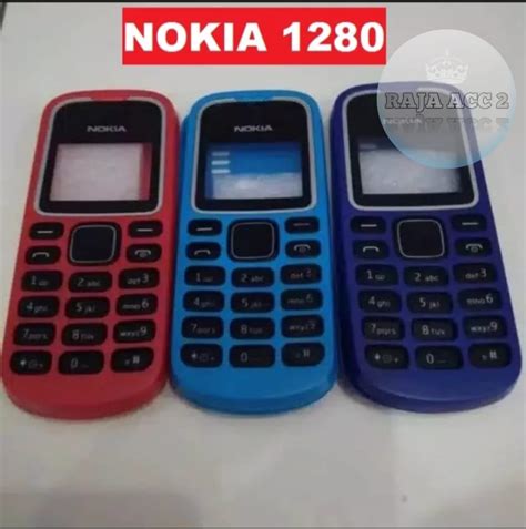 Casing Nokia 1280 Casing Nokia Jadul 1280 Kesing Housing Casing Nokia Depan Belakang Plus Keypad