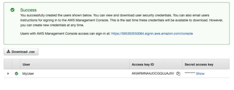 how to set up aws credentials complete coding