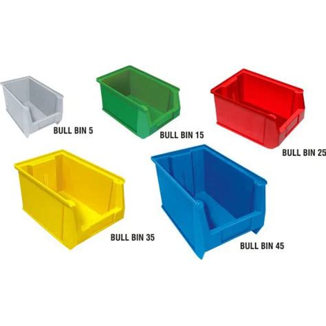 Storage Bins High Quality Plastic 515x310x200 Mm Multicolour Design For Efficient