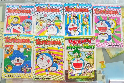 💖พิเศษสำหรับลูกค้าจ้า หนังสือการ์ตูนดีๆสำหรับเด็กมาแล้วคะ 😚🤩 โดเรม่อน ชุด6 เล่ม 🖤ชุดนี้มี6