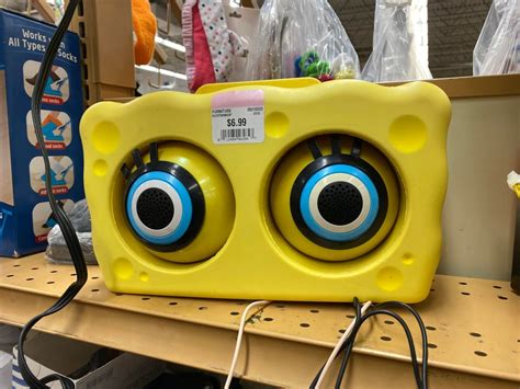 To Make A Spongebob Speaker System Therewasanattempt