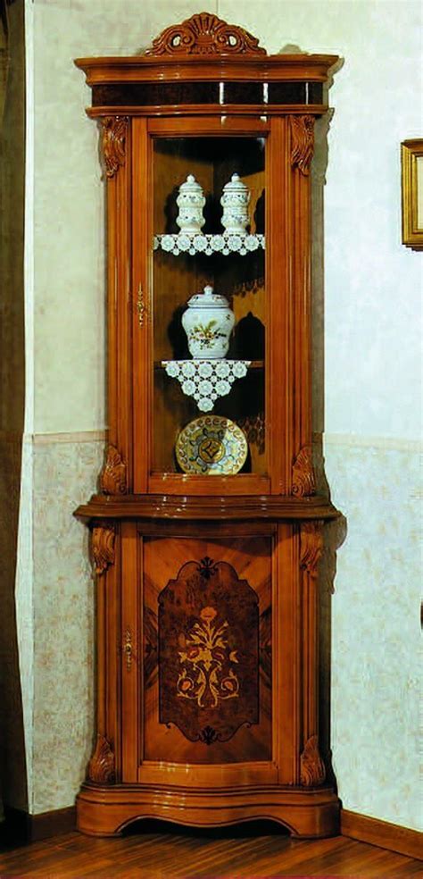 Угловой сервант 1621 C/Ciliegio Stile Elisa Италия купить в Москве в ...