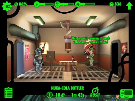 Nuka Cola Bottler In Fallout Shelter