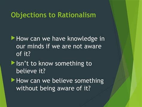 Rationalism Ppt