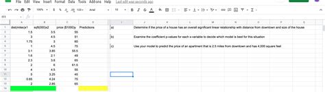 Solved File Edit View Insert Format Data Tools Add Ons Help