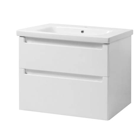 ᐉ Тумба Юввіс підвісна Ельба 80 см з умивальником Bolero • Краща ціна в Києві Україні • Купити