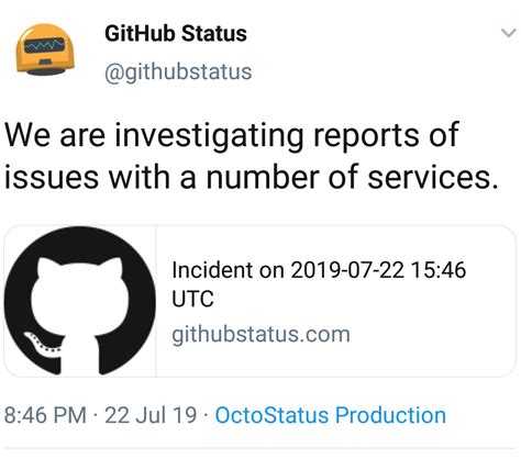 Github Is Down Error 500 Rgithub
