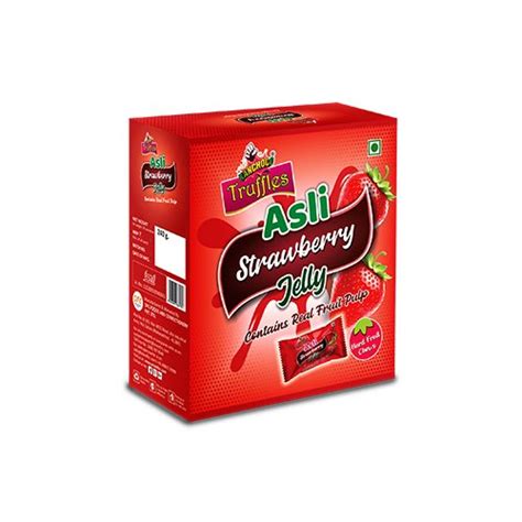 Red Rectangular Kanchoco Truffles Asli Jelly Strawberry Packaging Type Box At Rs 60 Box In Pune