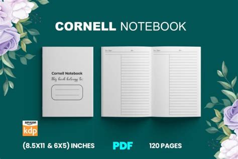 Cornell Notes Notebook Graphic By Polashdeb455 · Creative Fabrica