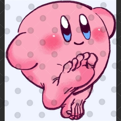 I Draw That Kirby With Feet Meme Extremely Cursed Kirby Without Shoes
